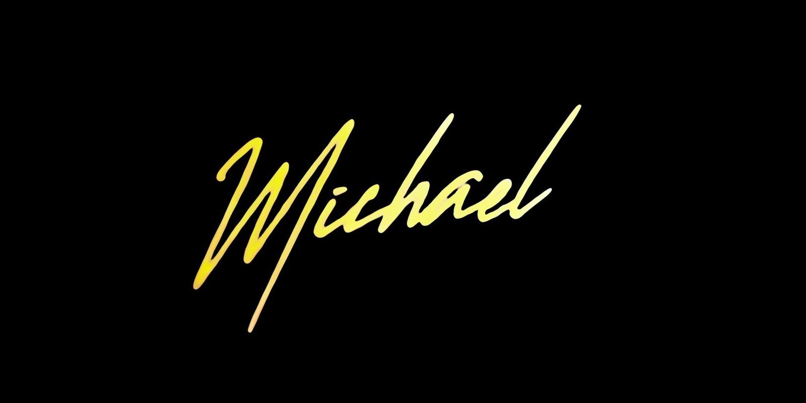 Logotipo provisório da cinebiografia de Michael Jackson é revelado | MJ ...
